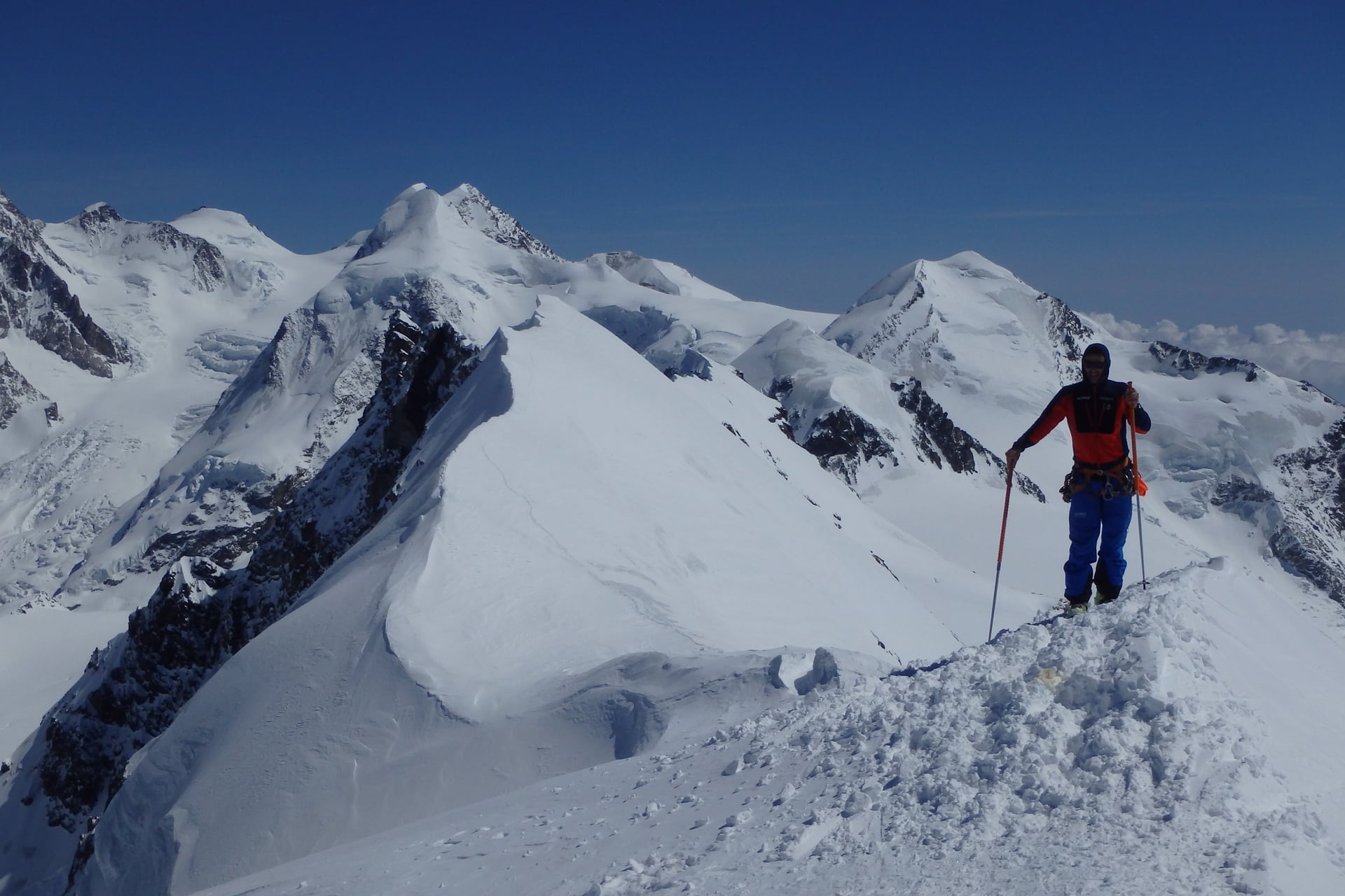 Les 4000 du Mont Rose à ski ! | Guides Saint-Gervais Mont-Blanc
