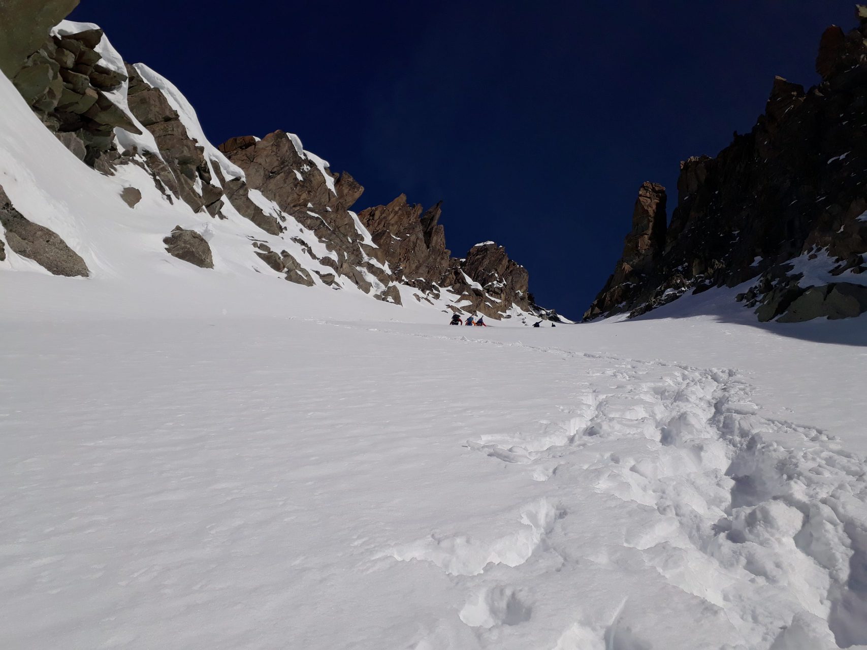 La brèche Puiseux | Guides Saint-Gervais Mont-Blanc