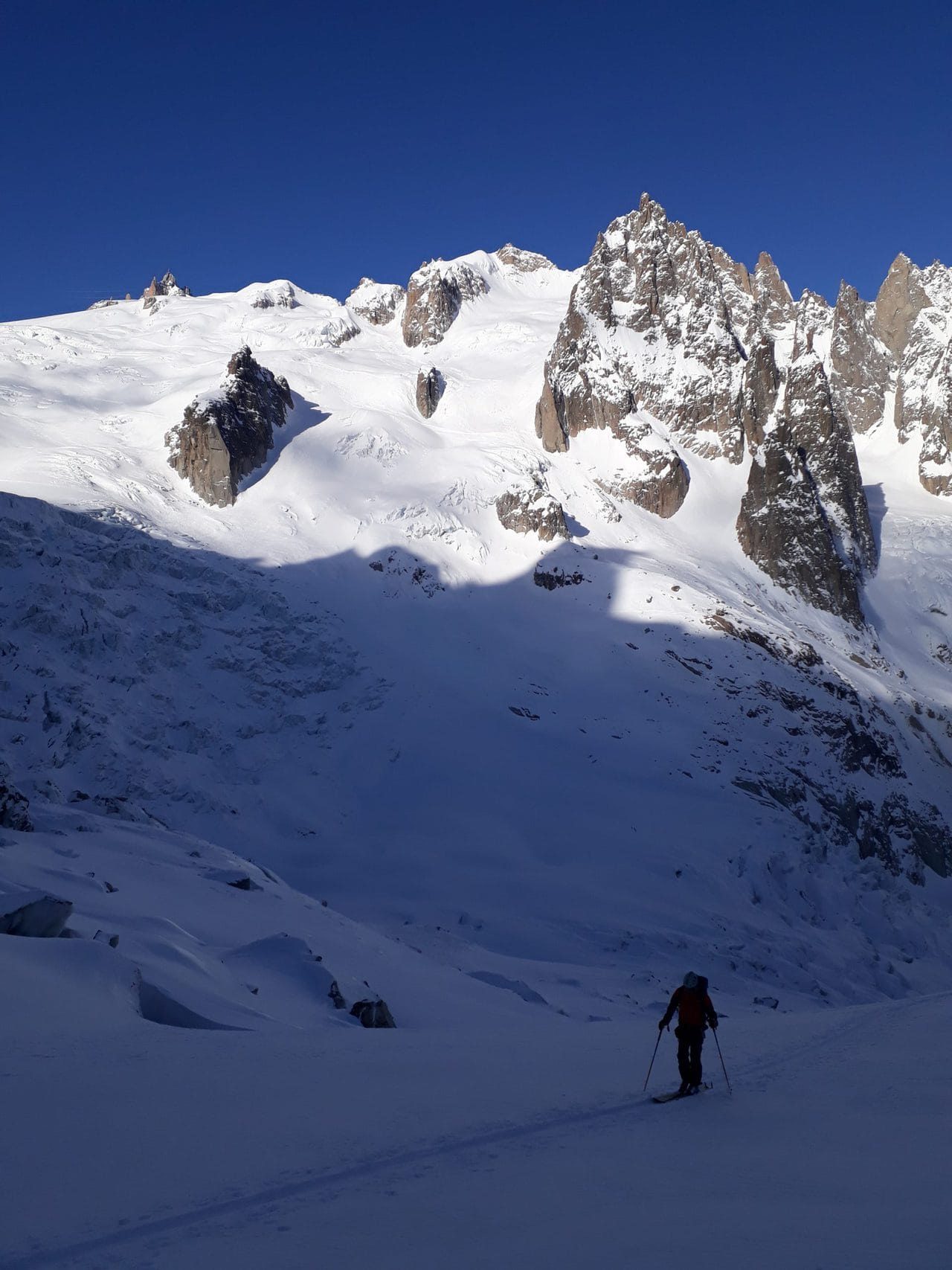La brèche Puiseux | Guides Saint-Gervais Mont-Blanc